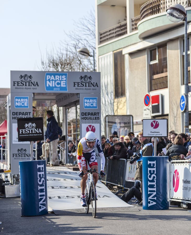 Le Prologue 2013 De Cylist Debusschere Jens Paris Nice Dans Houille ...