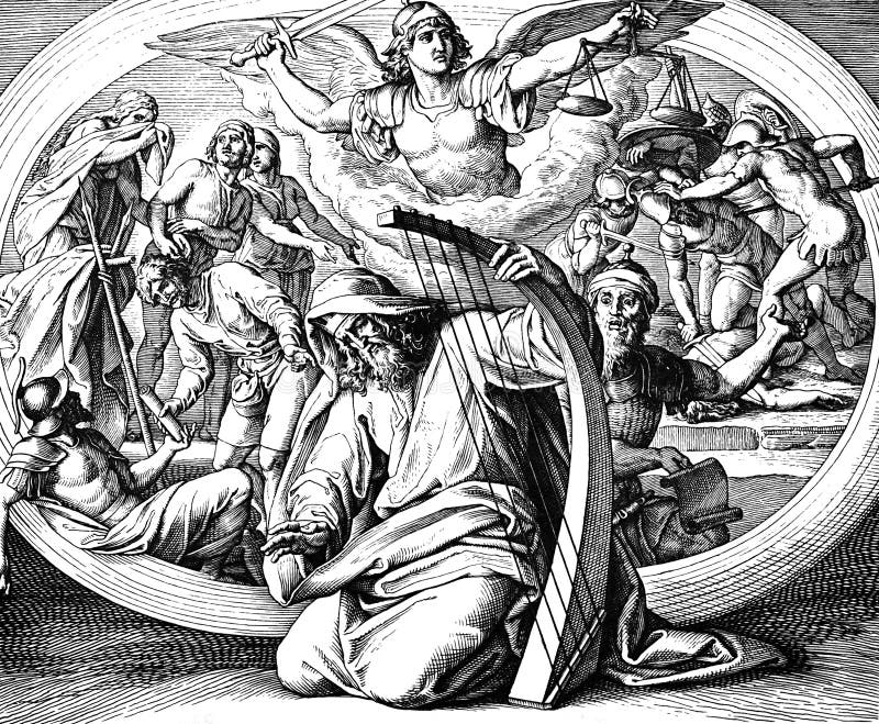 Le Psalmiste David : Repentir Photo stock - Image du religion ...