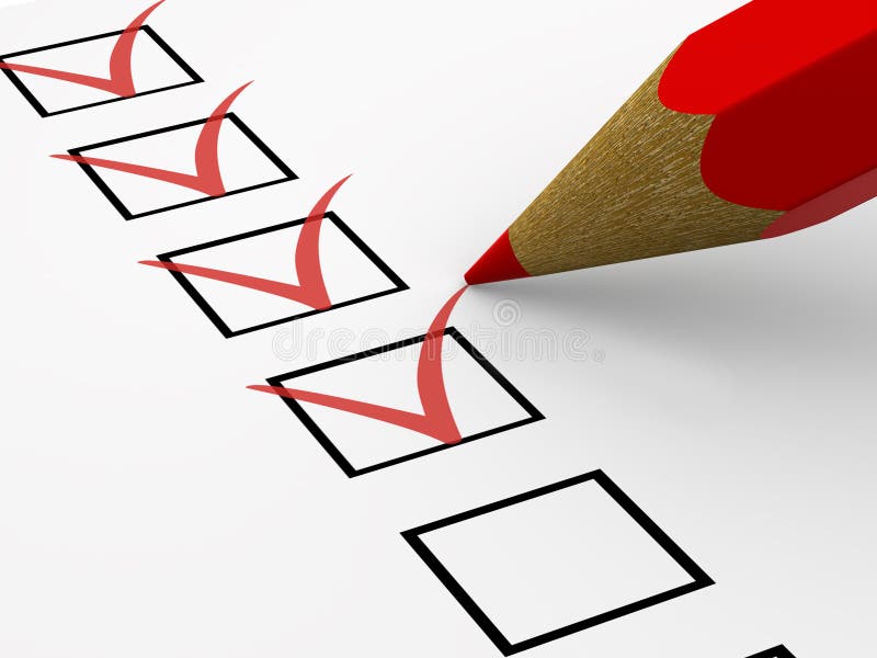 Questionnaire De Crayon Lecteur D'homme Illustration Stock ...