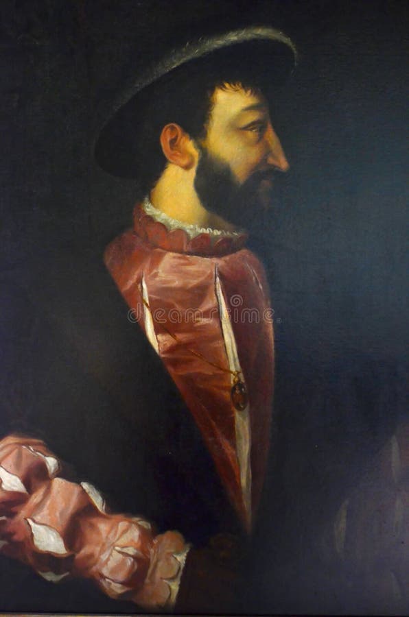 Le Roi Francis I Des Frances Image stock éditorial - Image du francis ...
