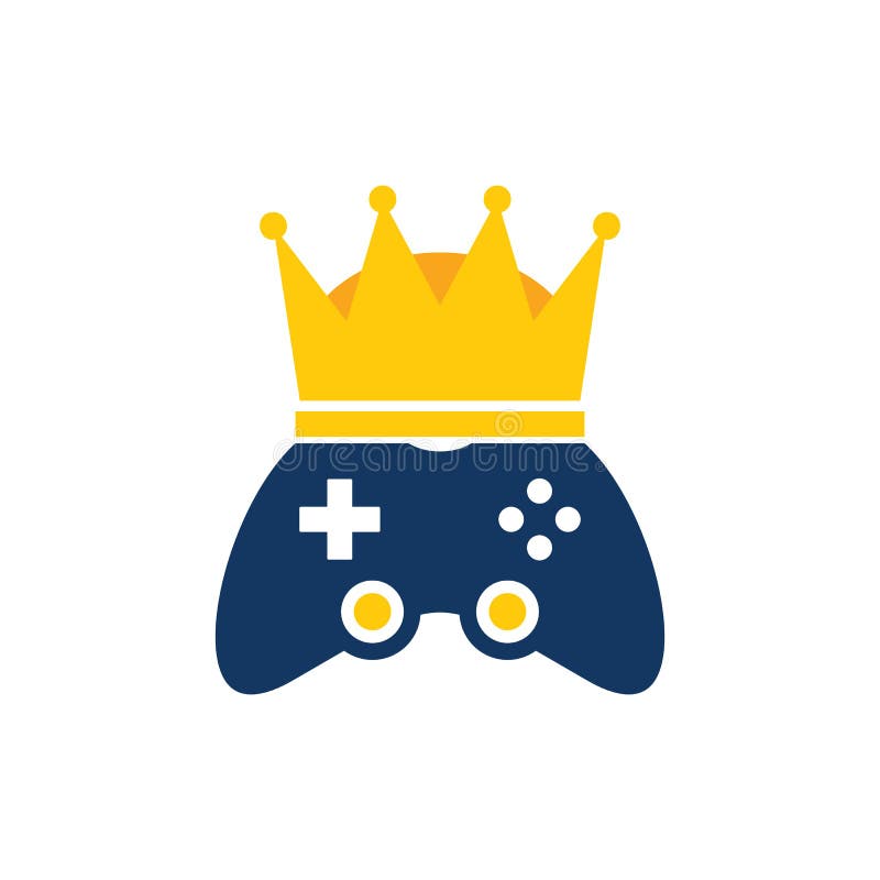 Le Roi Game Logo Icon Design Illustration de Vecteur - Illustration du ...
