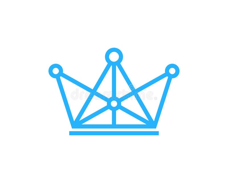 Le Roi Icon Logo Design Element Illustration de Vecteur - Illustration ...