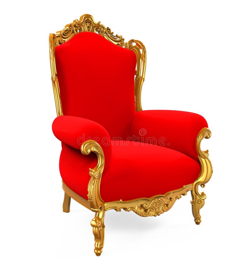 Le Roi Throne Chair illustration stock. Illustration du royal - 34269464