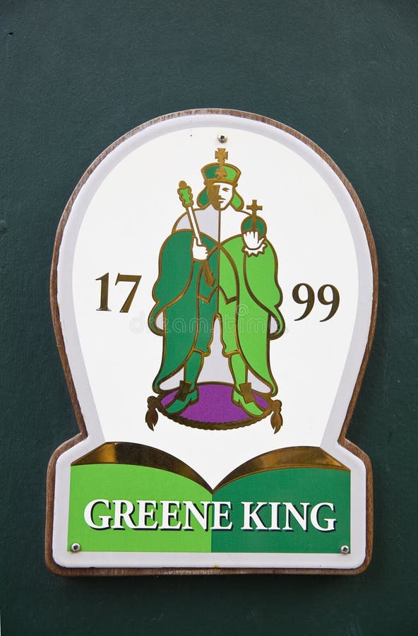 Le Roi vert Symbol photo stock. Image du croix, bleu - 20243576