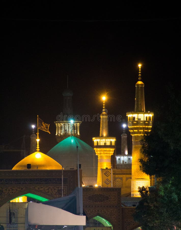 Le Tombeau D'Imam Ali Al-Rida Photo stock - Image du course, république ...