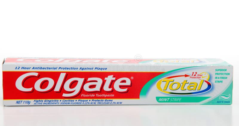 Colgate photo stock éditorial. Image du soin, crème, propre - 18150473