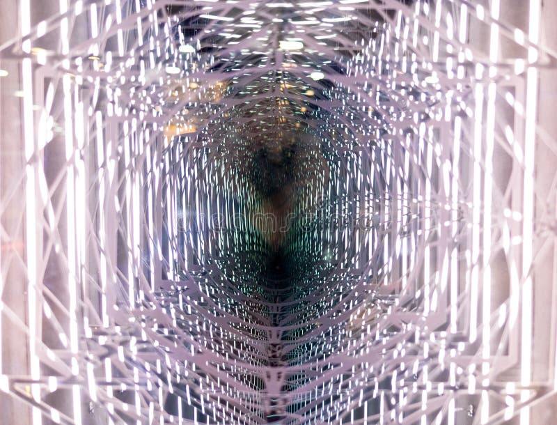 Le Trou De Ver Aiment Le Fond Ou L'illusion. Image stock - Image du ...