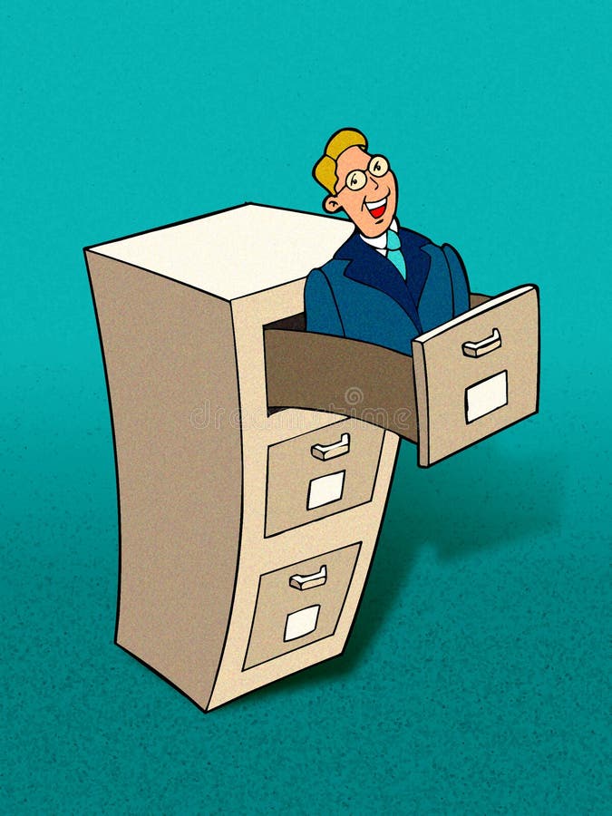 Le type de dossier illustration stock. Illustration du fichier - 1246432