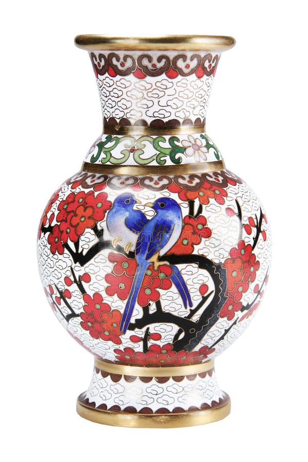 Le vase chinois. image stock. Image du porcelaine, traditionnel - 21396837