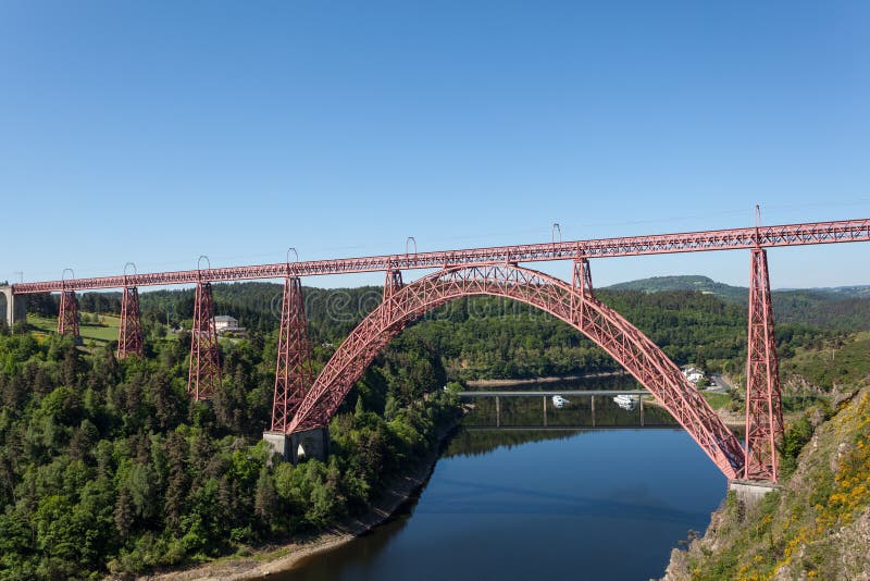 Le Viaduc De Garabit, France Image stock - Image du transport, repère ...