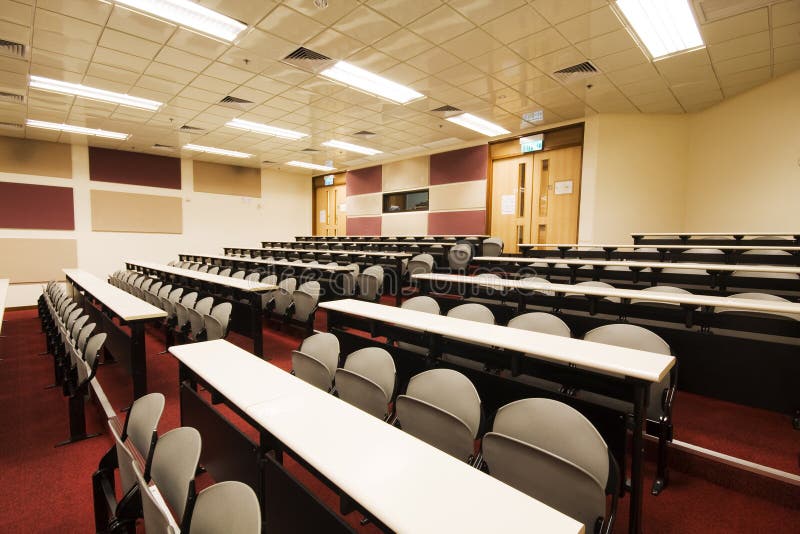 Lecture Hall stock image. Image of seats, class, school - 23728615
