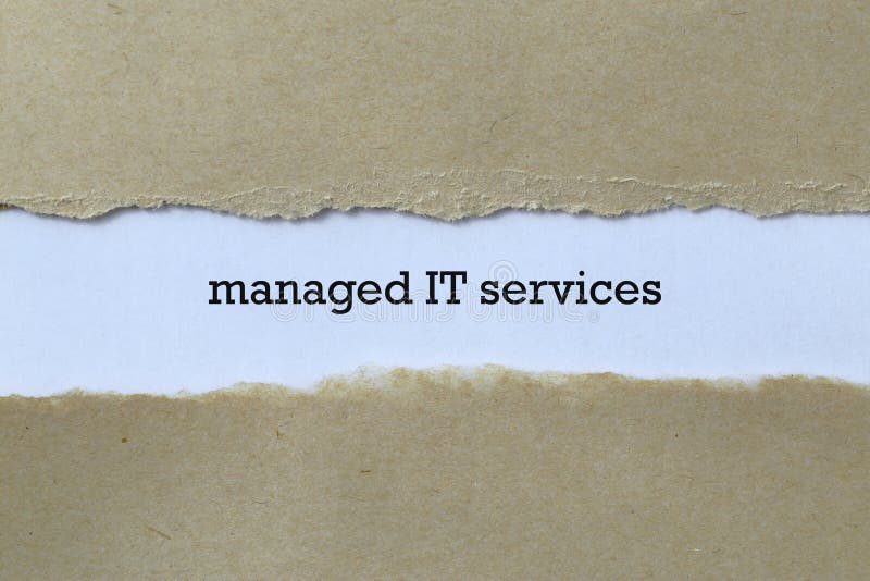 Managed it service stock illustration. Illustration of client - 229622880