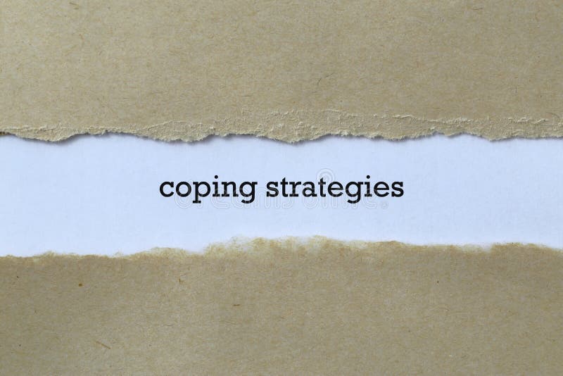 Coping strategies on white stock photo. Image of cope - 230056720