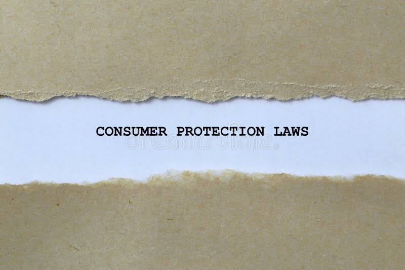 Consumer Protection Laws on White Paper Stock Photo - Image of white ...