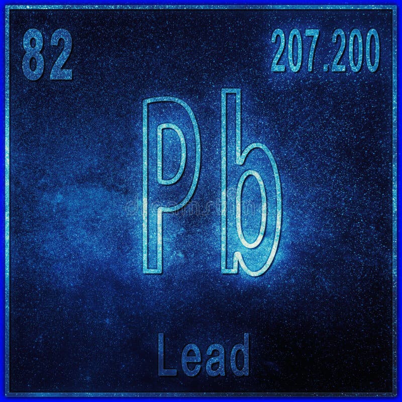 Lead Element Periodic Table Stock Illustrations – 367 Lead Element ...