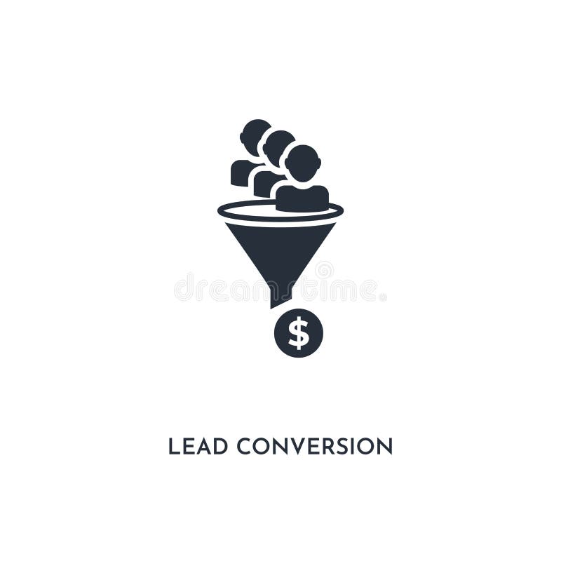 Lead Generation Icon. Simple Element Illustration. Isolated Trendy ...