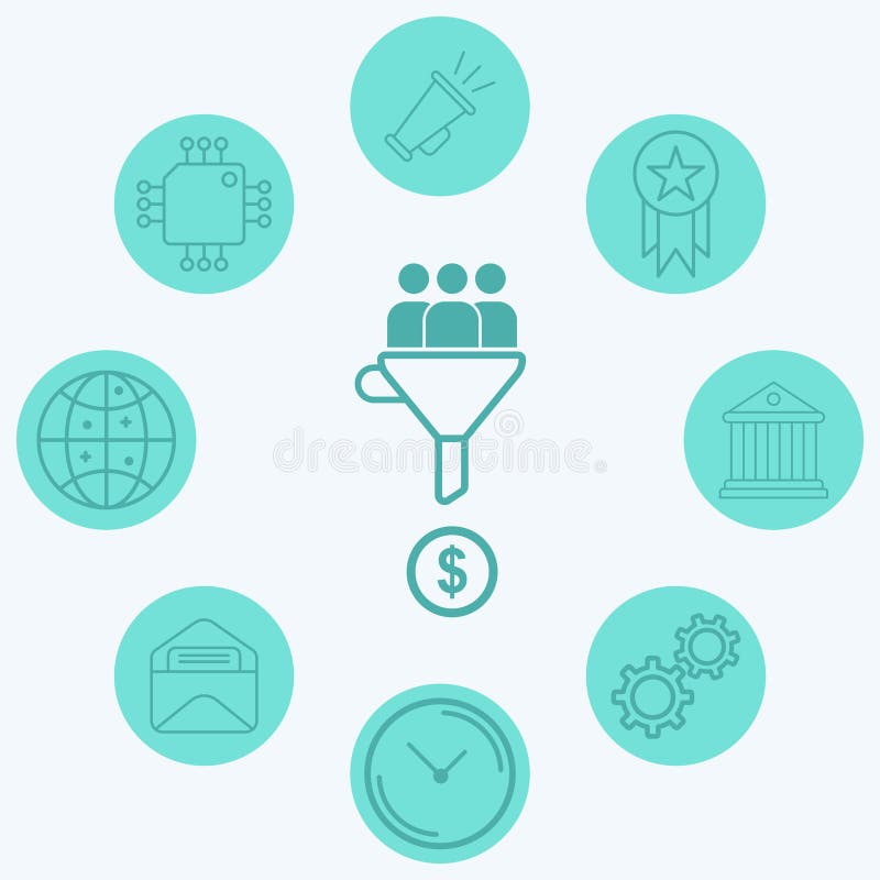 Customer Conversion Vector Stock Illustrations – 5,190 Customer ...