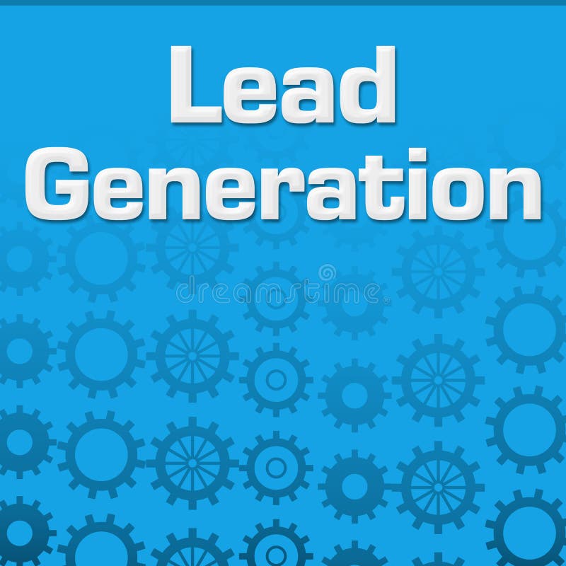 Lead Generation Banner stock illustration. Illustration of leads - 33073797