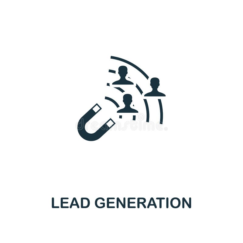 Lead Generation Outline Icon. Thin Line Concept Element from Crm Icons ... Lead Generation Outline Icon. Thin Line Concept Element from Crm Icons ...