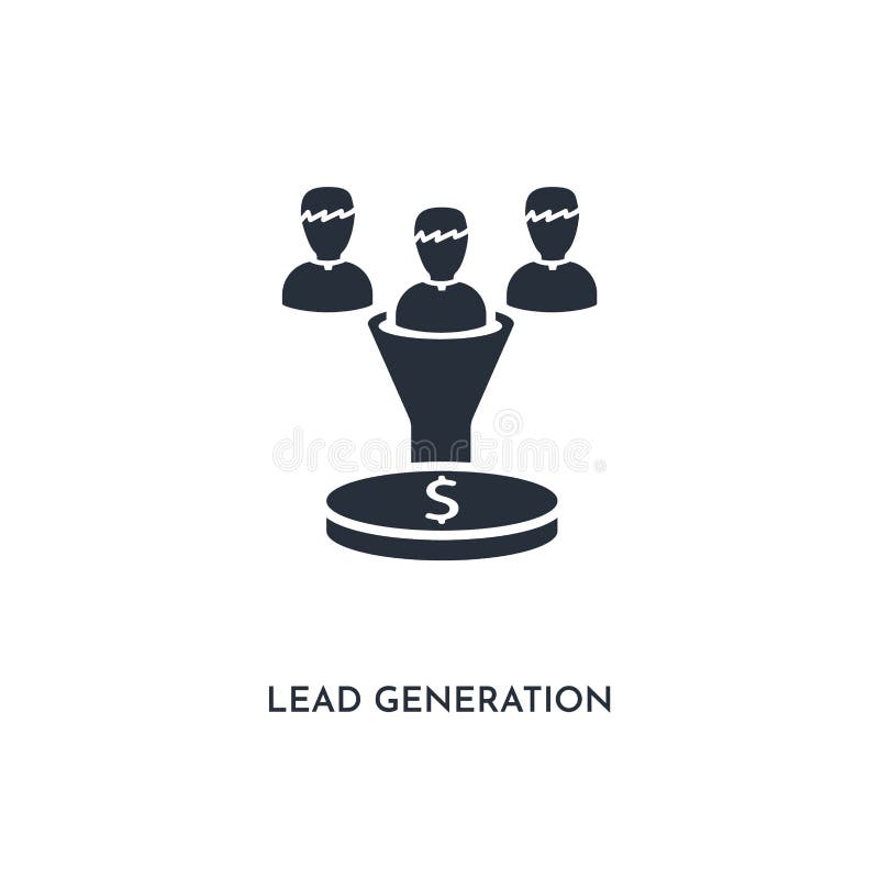 4th Generation Icon Symbol from an Alphabet Letter Number 4. Stock ...