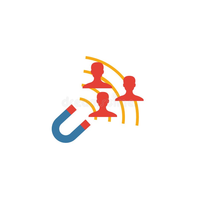 Lead Generation Icon. Simple Flat Element from Content Collection Stock ...