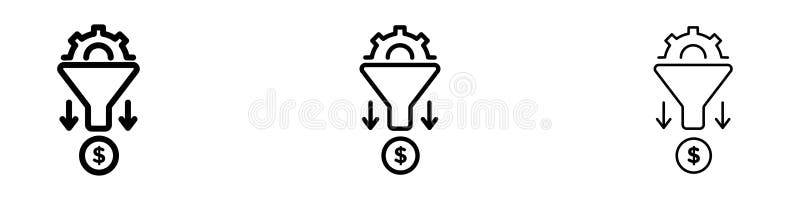 Lead Generation Icon Vector Stock Vector - Illustration of graphic, icon: 348390822