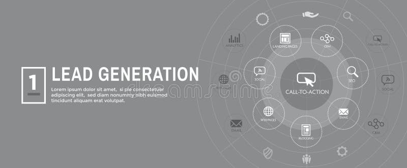 Lead Generation Web Header Banner that Attracts Leads for Target Stock ...