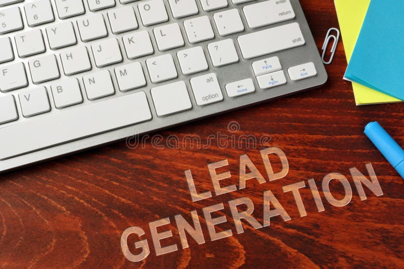Lead generation. stock photo. Image of business, leads - 95138370