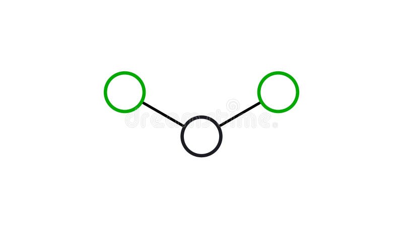 Lead(ii) Chloride Molecule, Structural Chemical Formula, Ball-and-stick ...