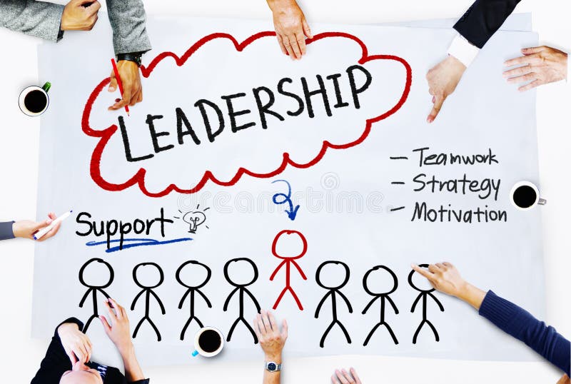 Lead Leadership Chief Team Partnership Concept Stock Image - Image of ...
