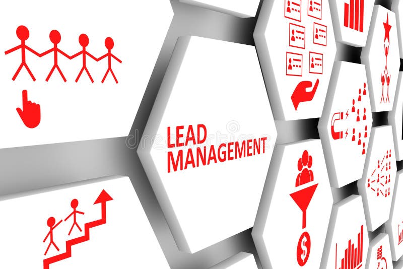 Lead Management Icon in Flat Style. Funnel with People, Money Vector ...