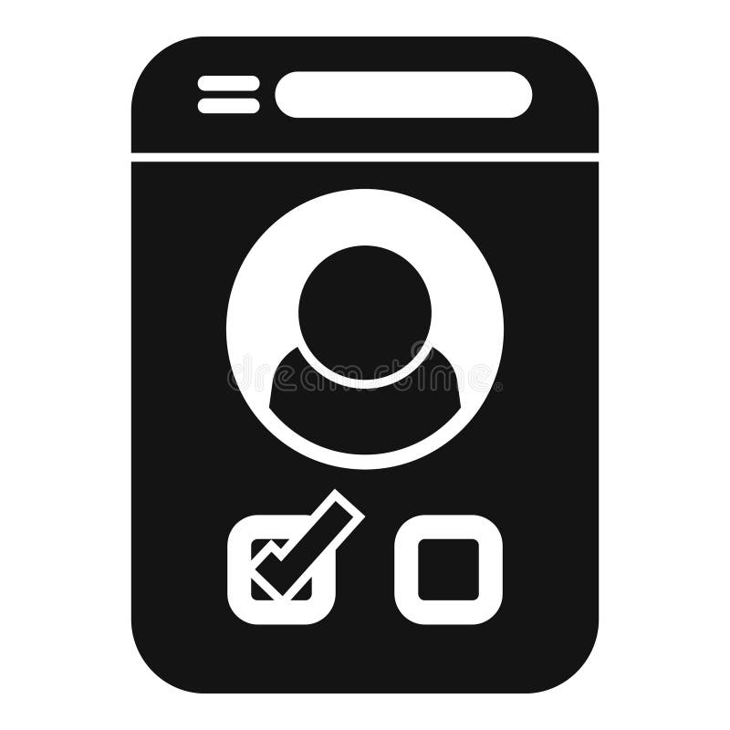 Lead New Candidate Icon Simple Vector. Work Man Team Stock Illustration ...