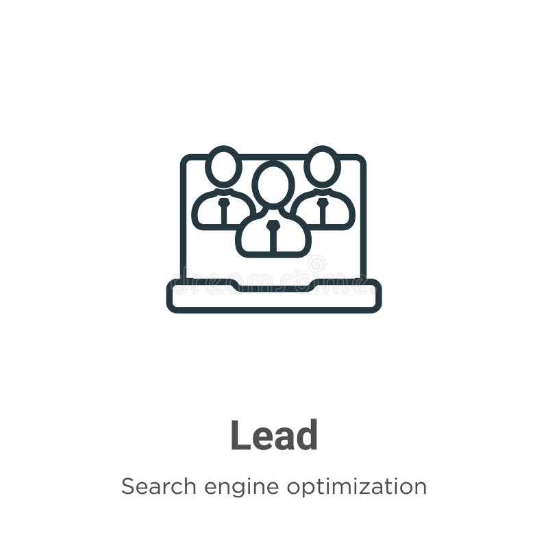 Lead Icon in Filled, Thin Line, Outline and Stroke Style. Vector ...