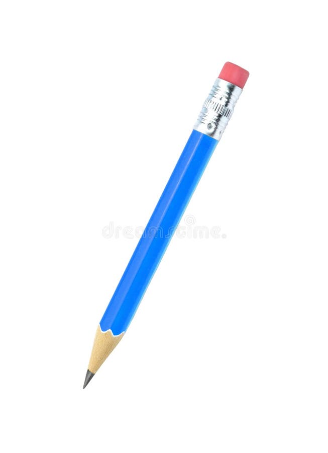 Lead Pencil Isolated on White Background Stock Image - Image of design ...