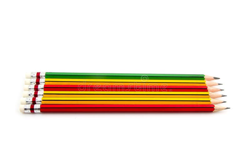 Lead pencils stock image. Image of group, equipment, rubber - 46492679