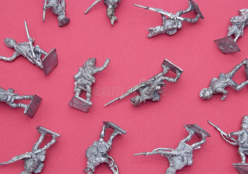 Lead soldiers stock image. Image of soldiers, miniature - 28845283