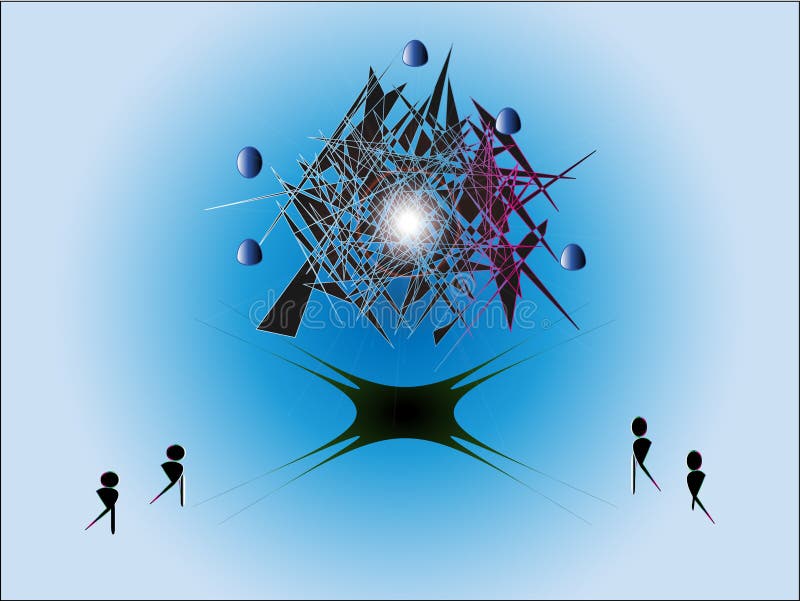 Lead technology stock vector. Illustration of technology - 47840568