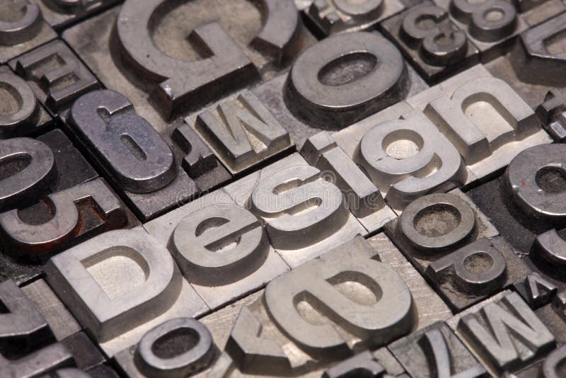 Lead type letters stock image. Image of writing, metal - 58272953