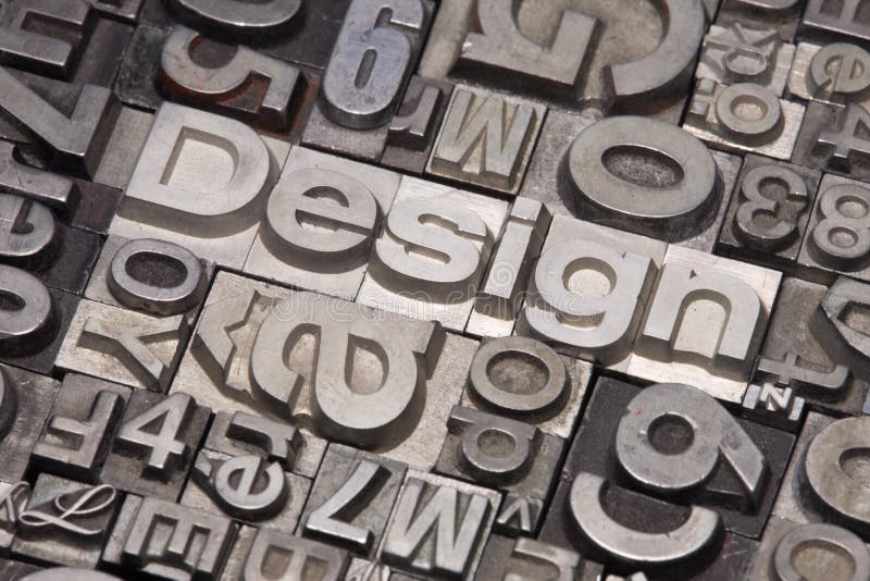 Lead type letters stock image. Image of print, lead, font - 58273079