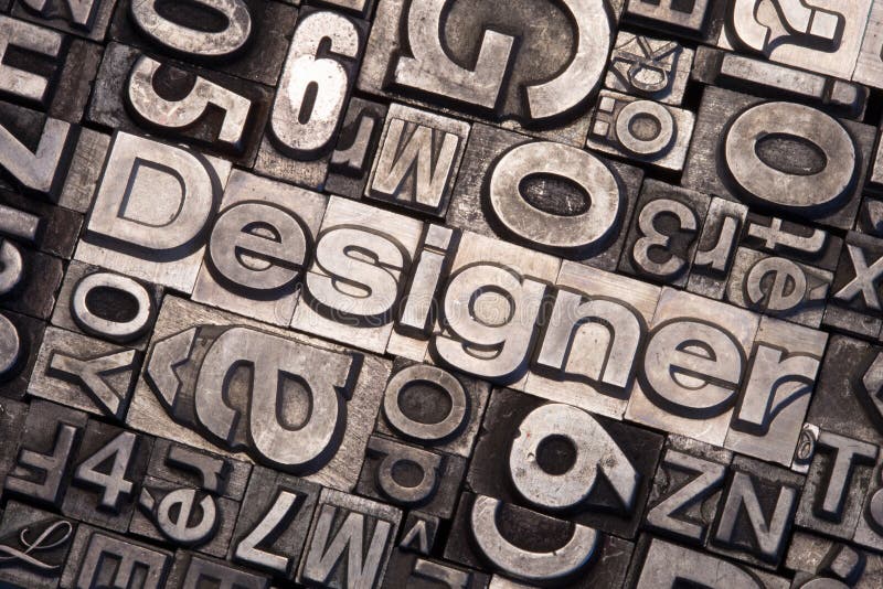 Lead type letters stock image. Image of character, communication - 58297659