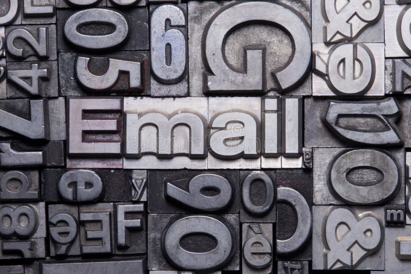 Lead type letters stock photo. Image of type, letterpress - 58552934