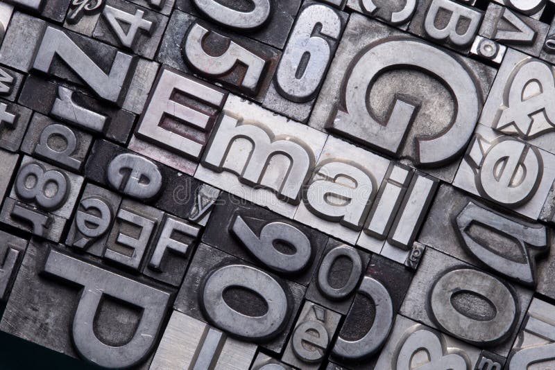 Lead type letters stock image. Image of reading, text - 58552999