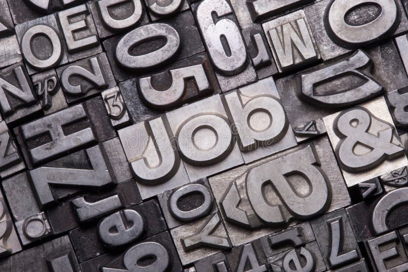Lead type letters stock image. Image of print, lead, font - 58273079