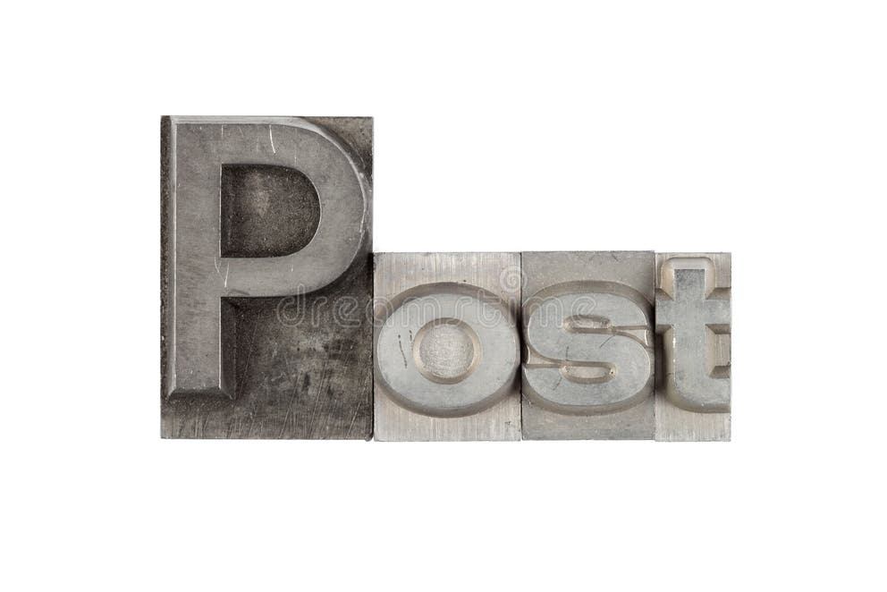 Lead type letters stock image. Image of address, advertisement - 58708355