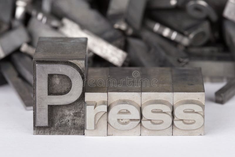 Lead type letters stock image. Image of press, character - 72020143