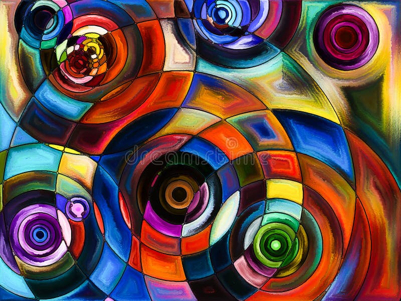 Dreaming of Color Division stock illustration. Illustration of media ...