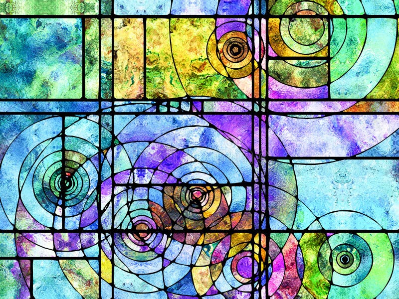 Petals of Color Division stock illustration. Illustration of mosaic ...