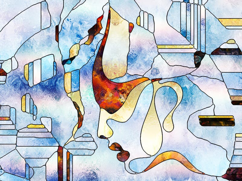 Petals of Color Division stock illustration. Illustration of abstract ...