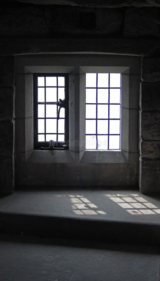 Leaded Light Window and Surround Stock Image - Image of artistic, light ...