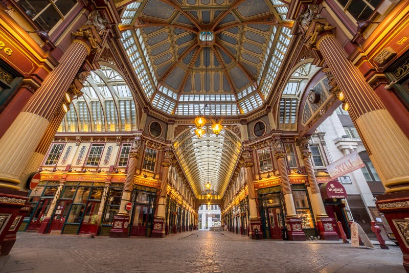 Londyn Leadenhall Rynek obraz stock editorial. Obraz złożonej z ...